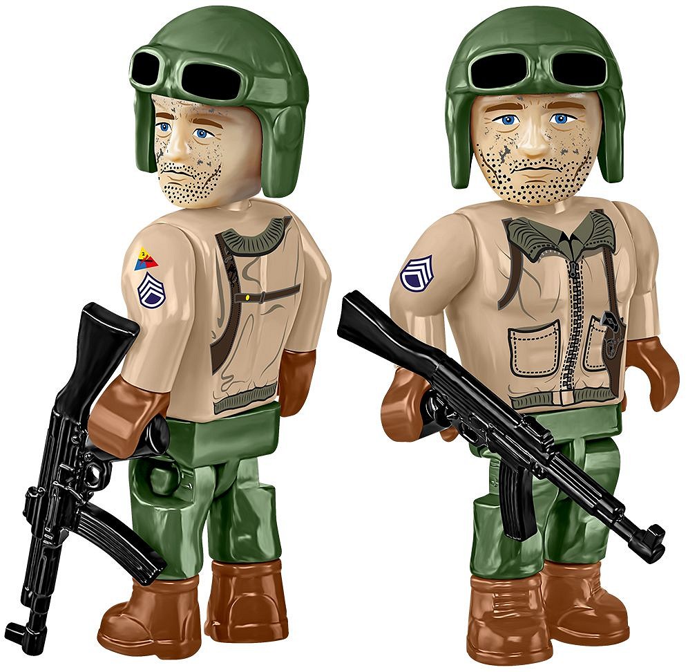 Sherman M4A2E8(76)W (COBI-3118) \ Tanks and vehicles \ Cobi.eu